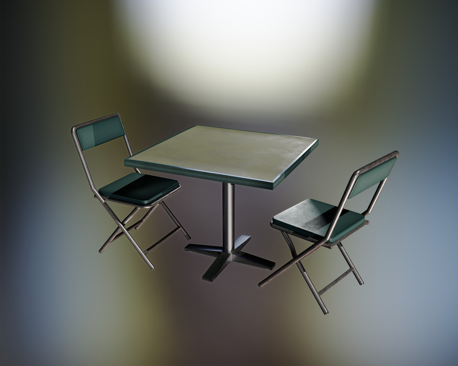 ArtStation - Outdoor Table and Chairs - Stray Fan Art