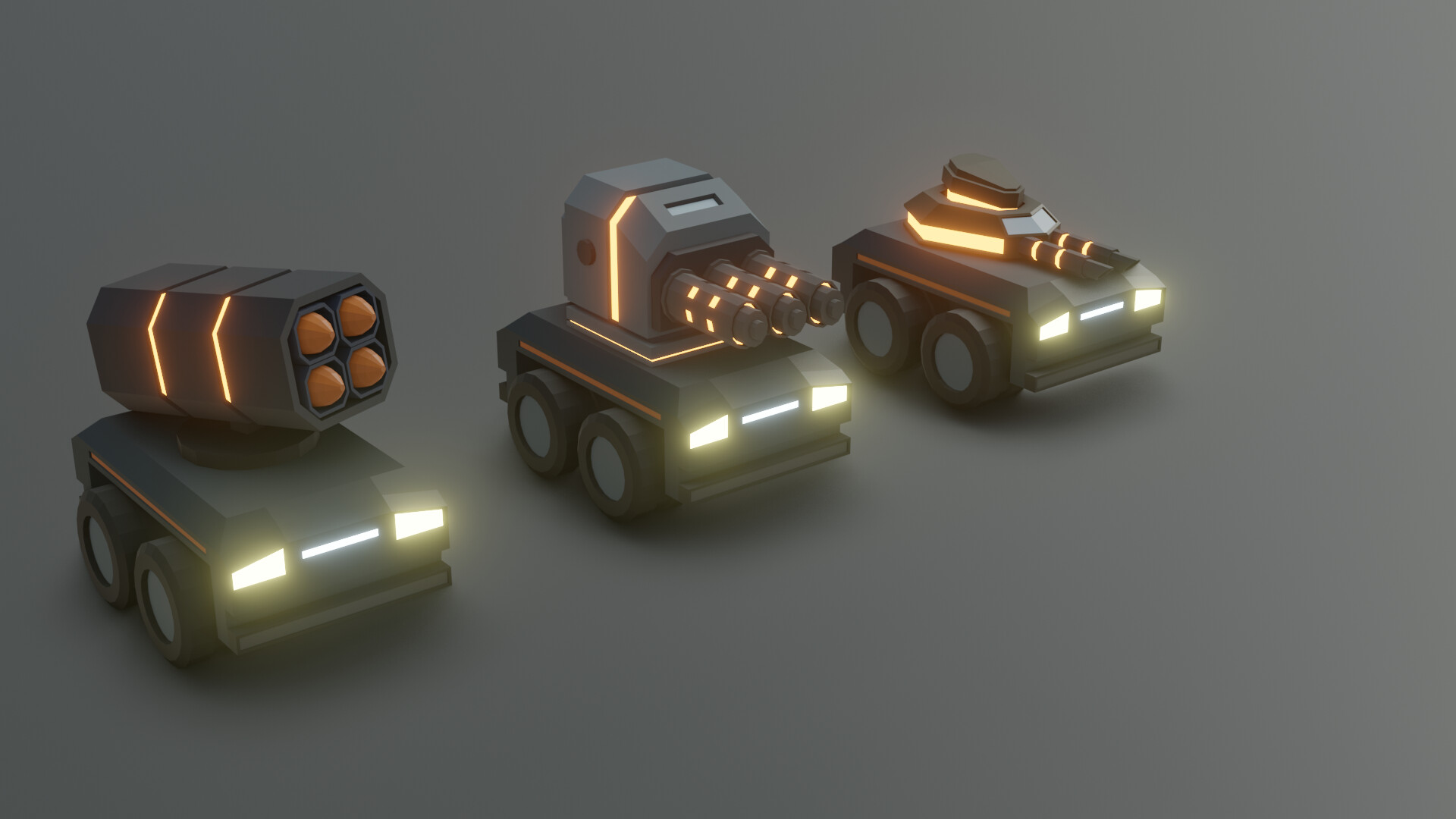 R B - Low Poly Modular Vehicles