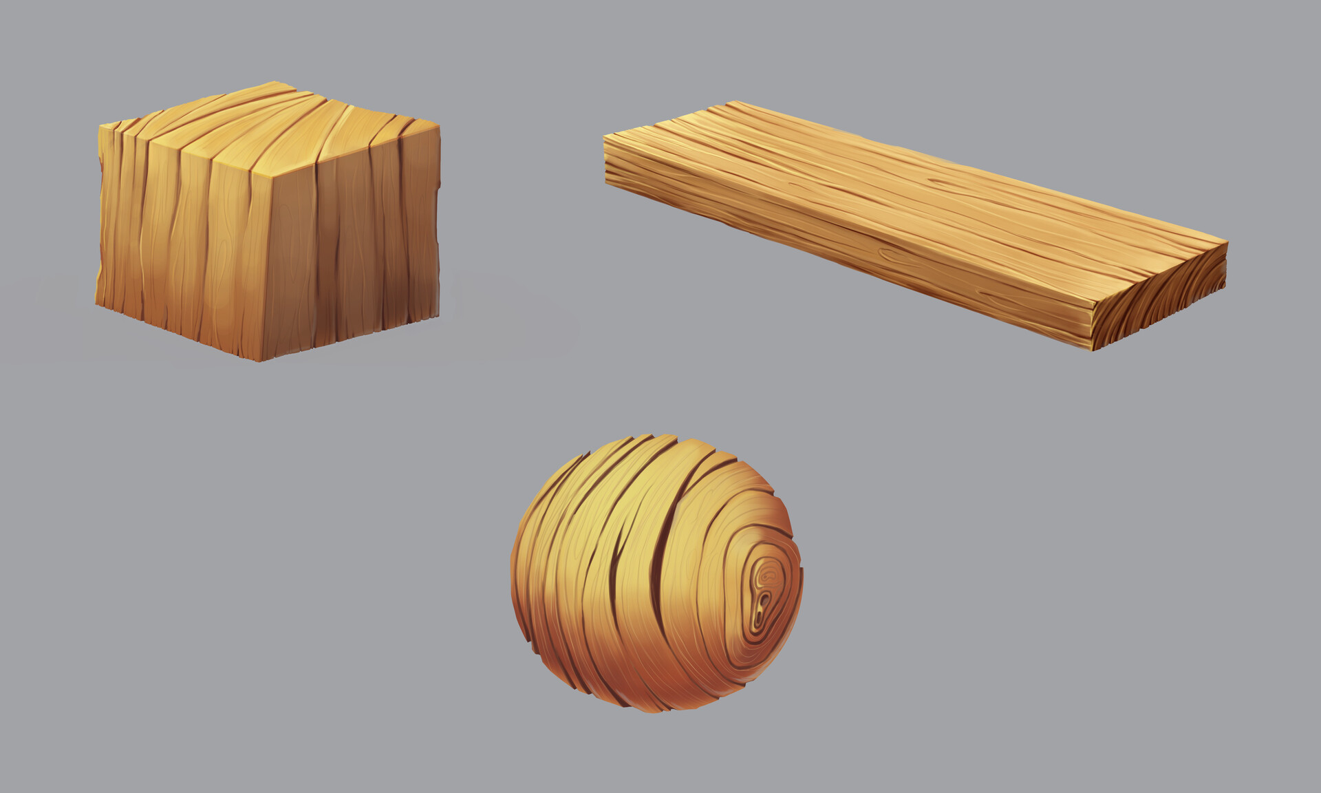 ArtStation - Wood material