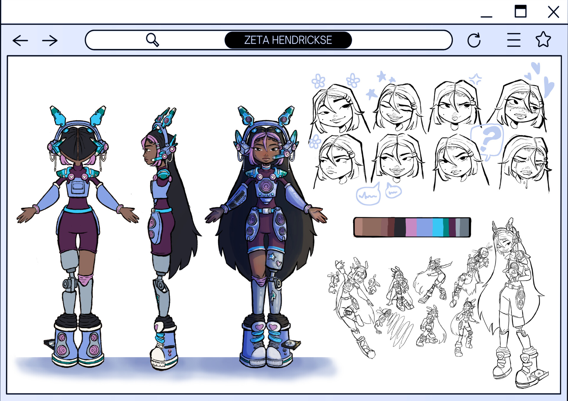 ArtStation - Ayesha Character Design