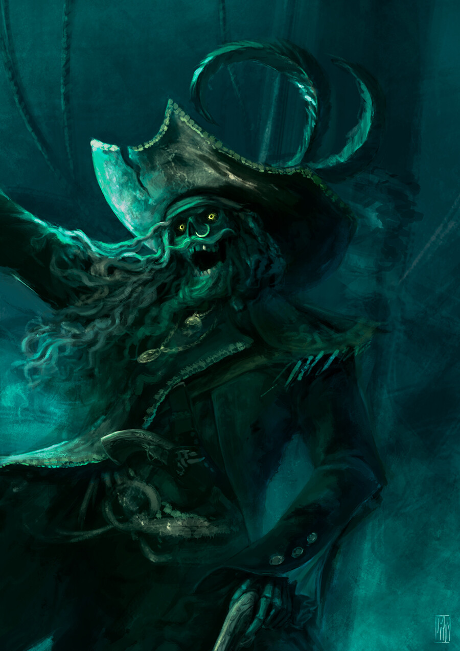 ArtStation - Funeral At Sea