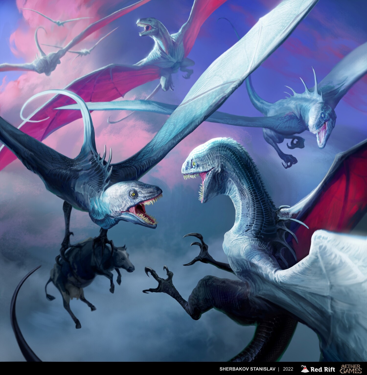 ArtStation - Wind Riders \ Swamp light