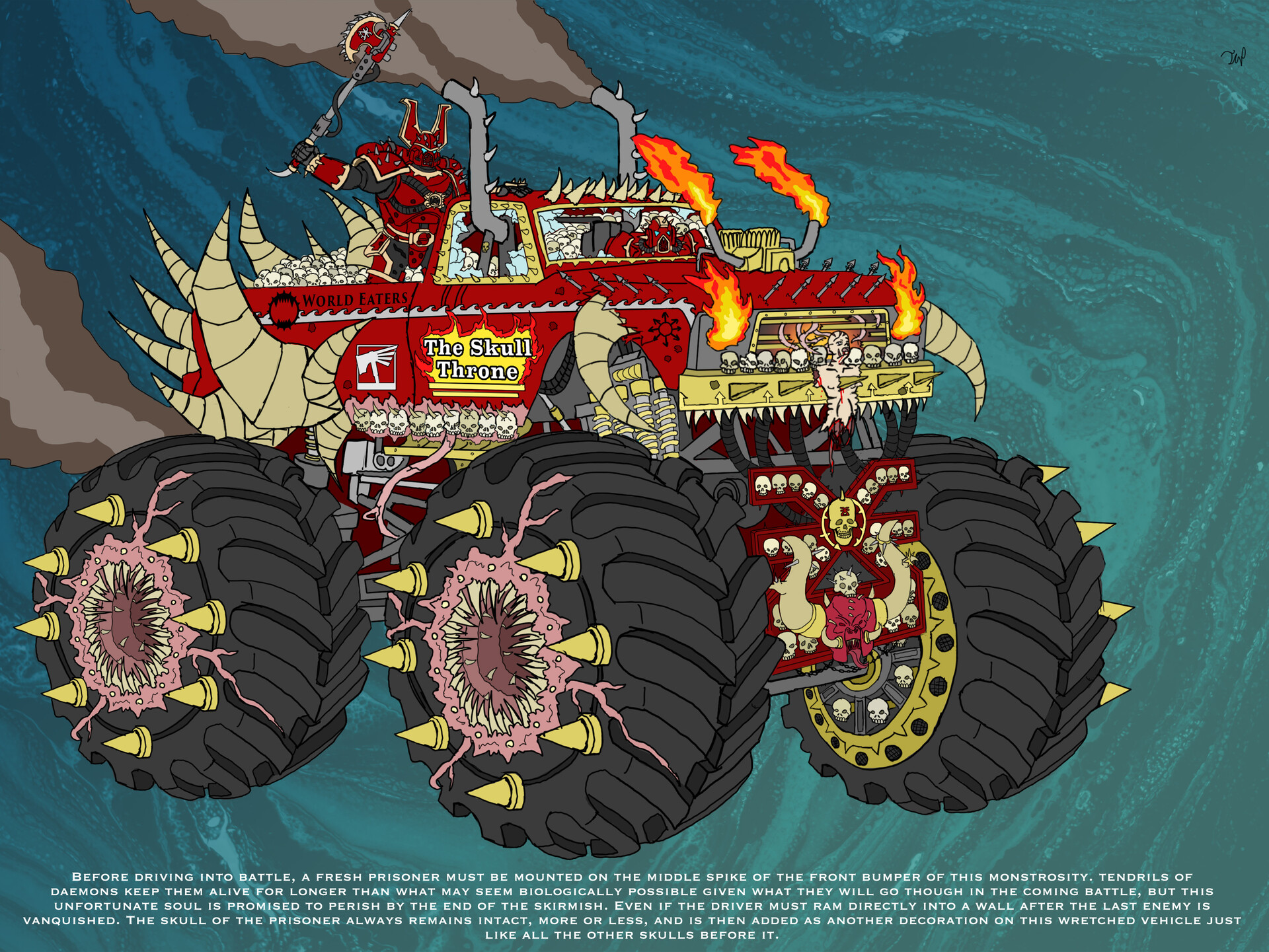ArtStation - Monster Trucks of Chaos