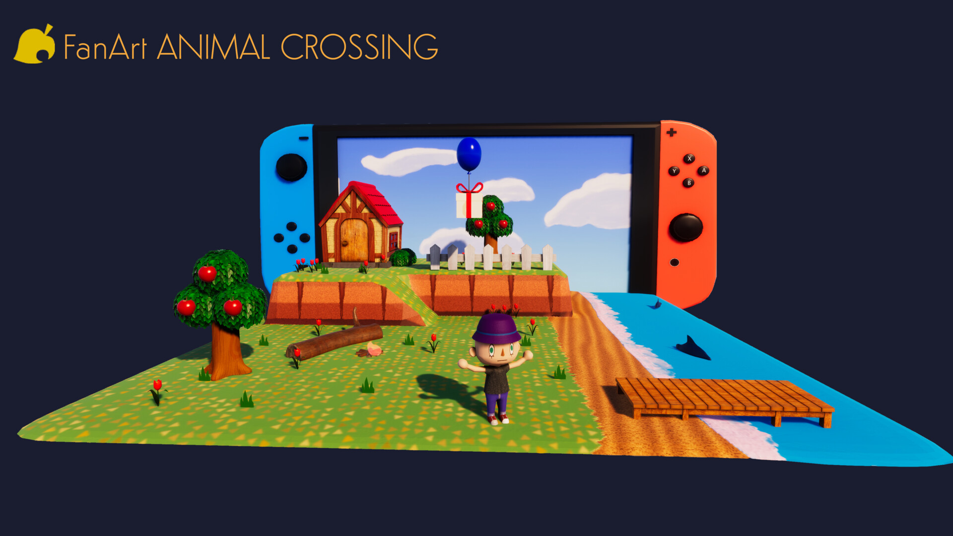 ArtStation - Fanart Animal Crossing