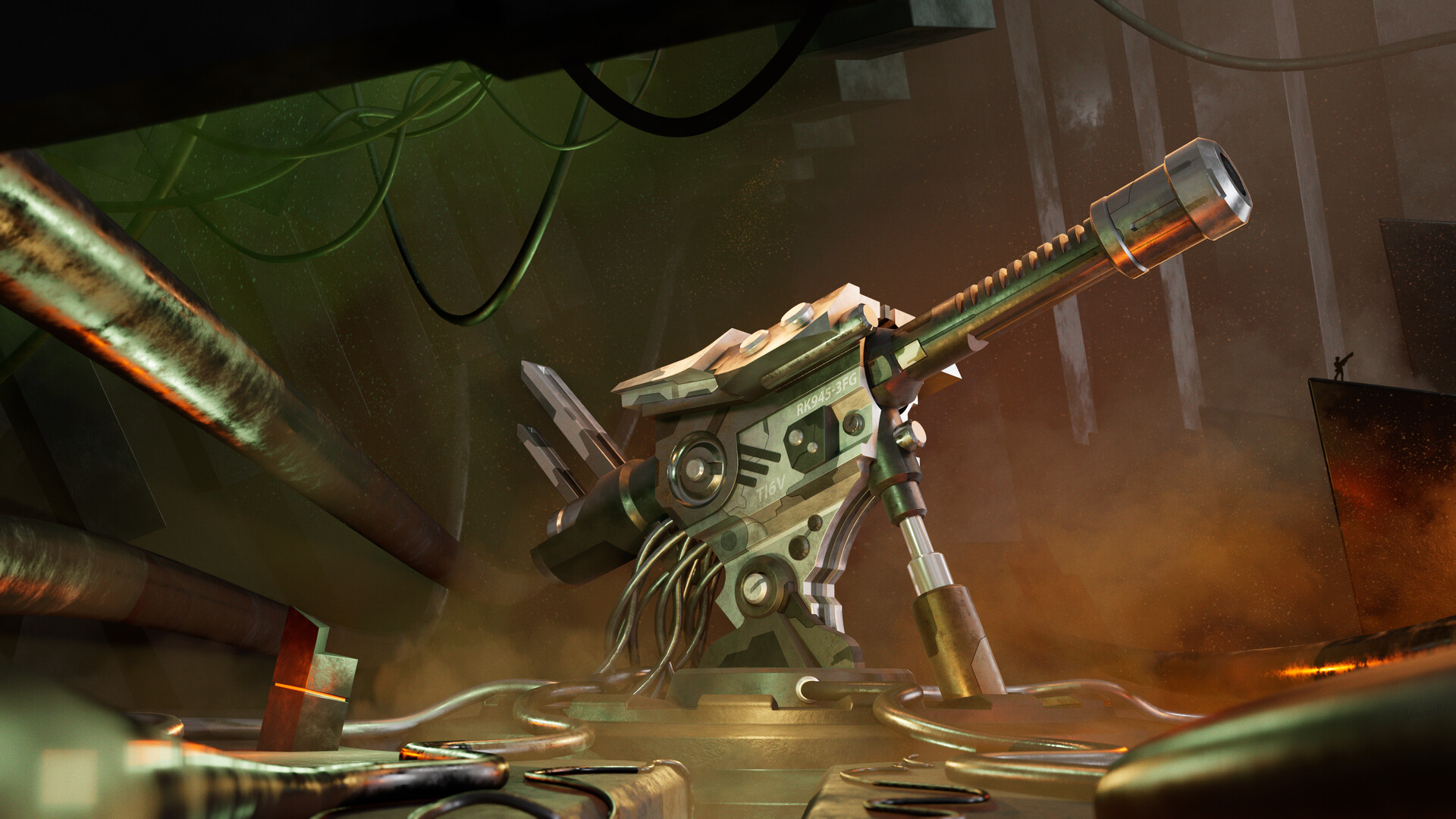 ArtStation - space cannon