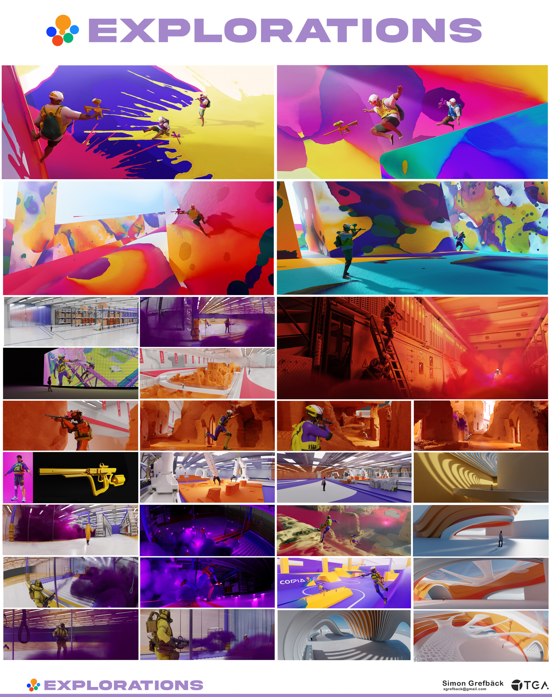 Simon Grefback - Paintball Arena