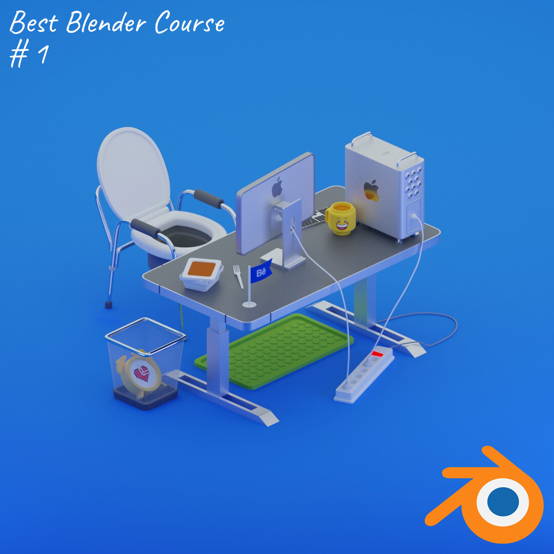 ArtStation - 3D artist's workplace