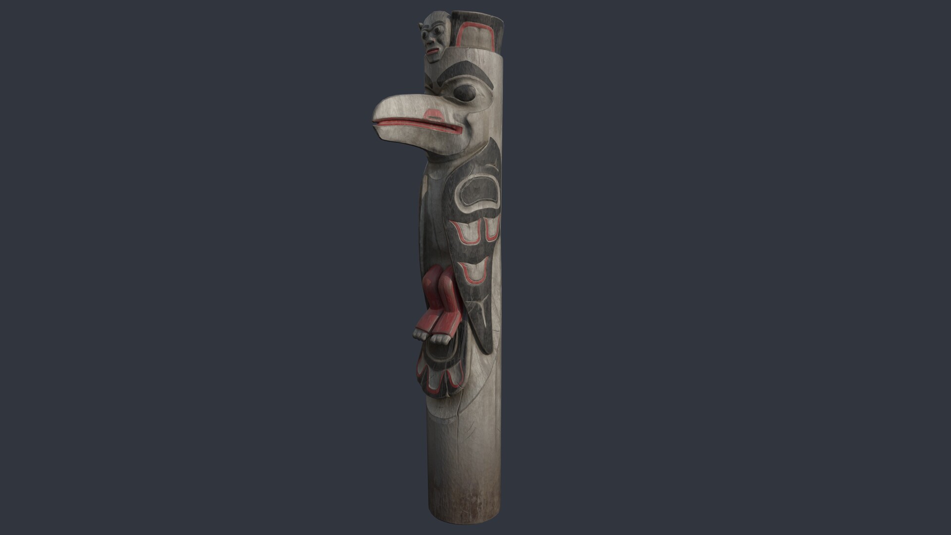 ArtStation - Kitselas Totem Pole