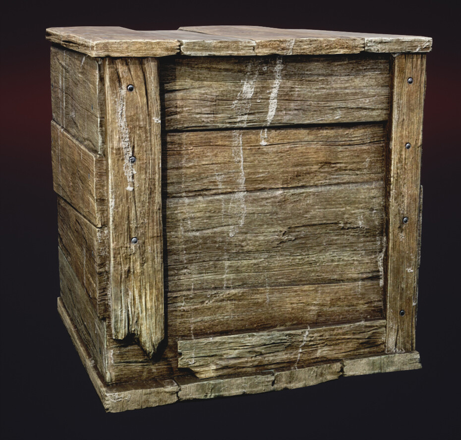ArtStation - wood_box