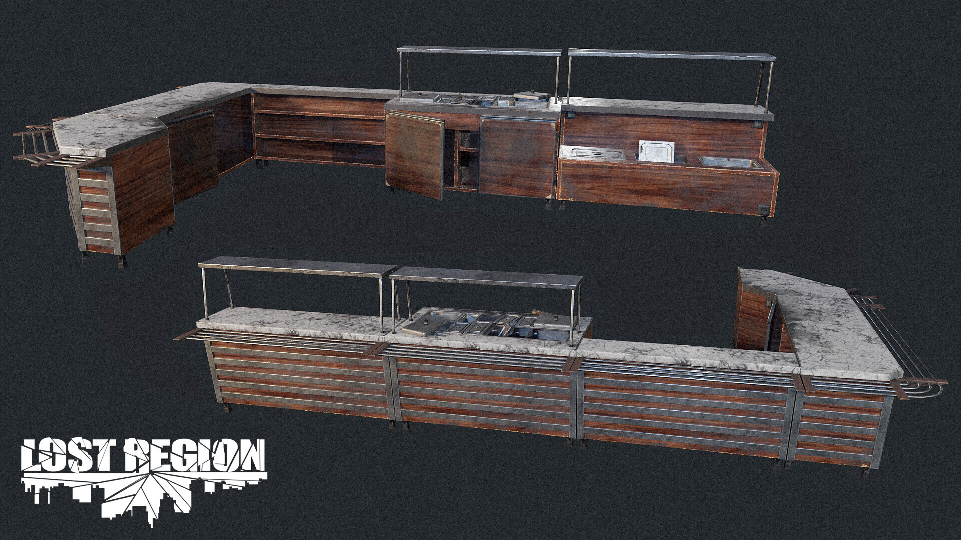 ArtStation - Buffet tables