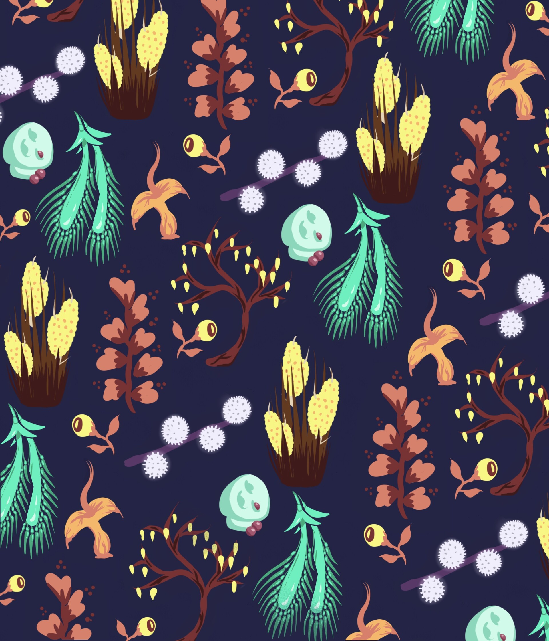 ArtStation - Alien Pattern design