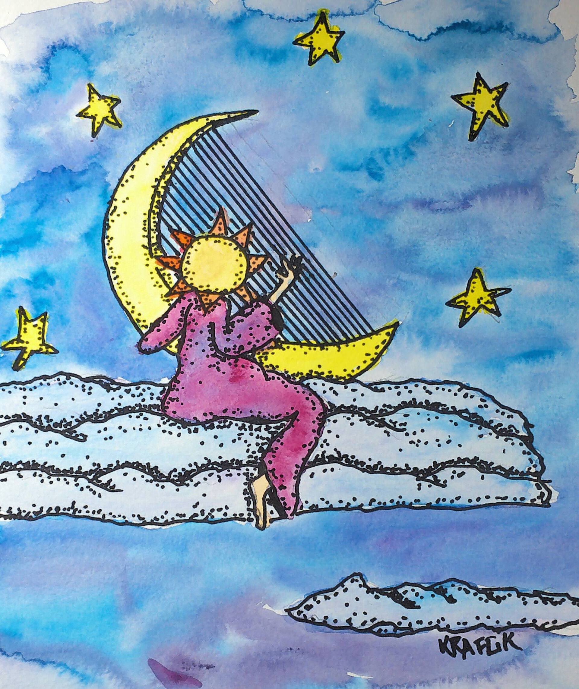 ArtStation - The Stars Twinkled