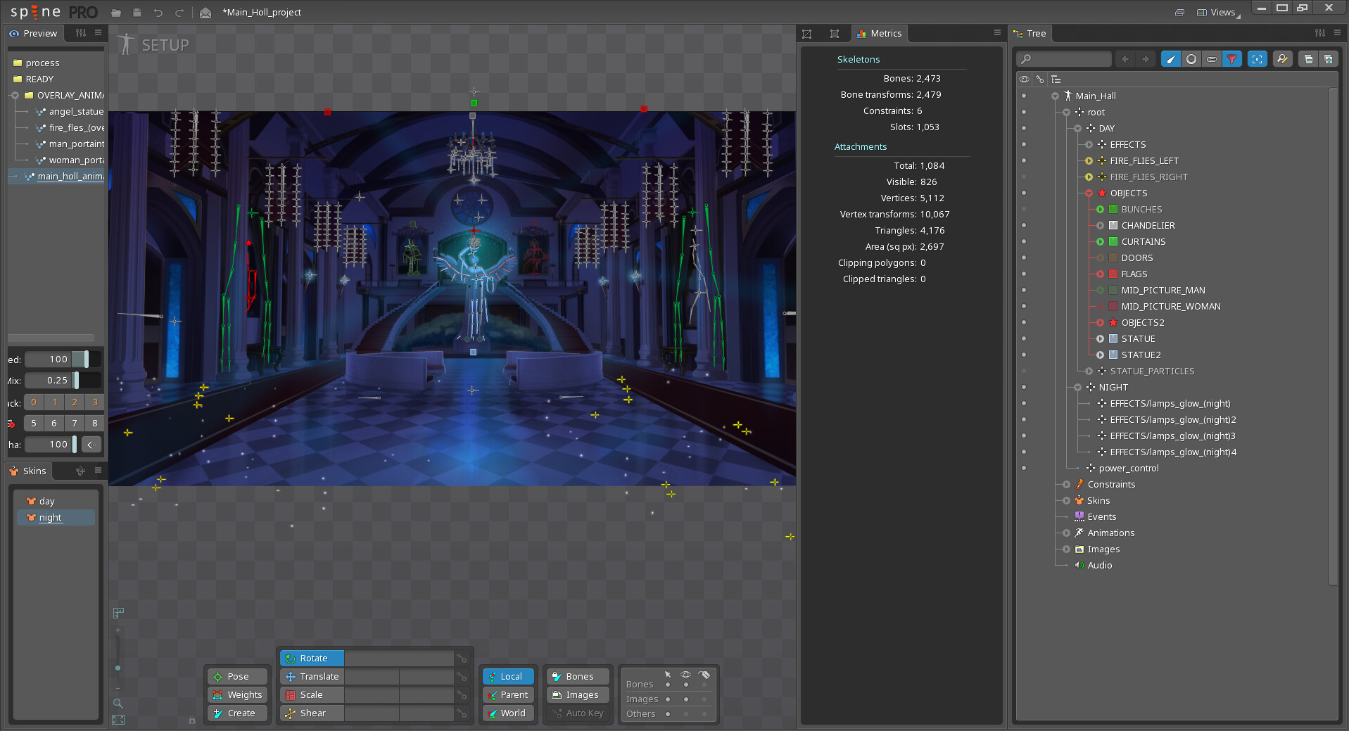 Elizaveta Stepantsova - Spine 2d - Background animation | VFX| Skins ...