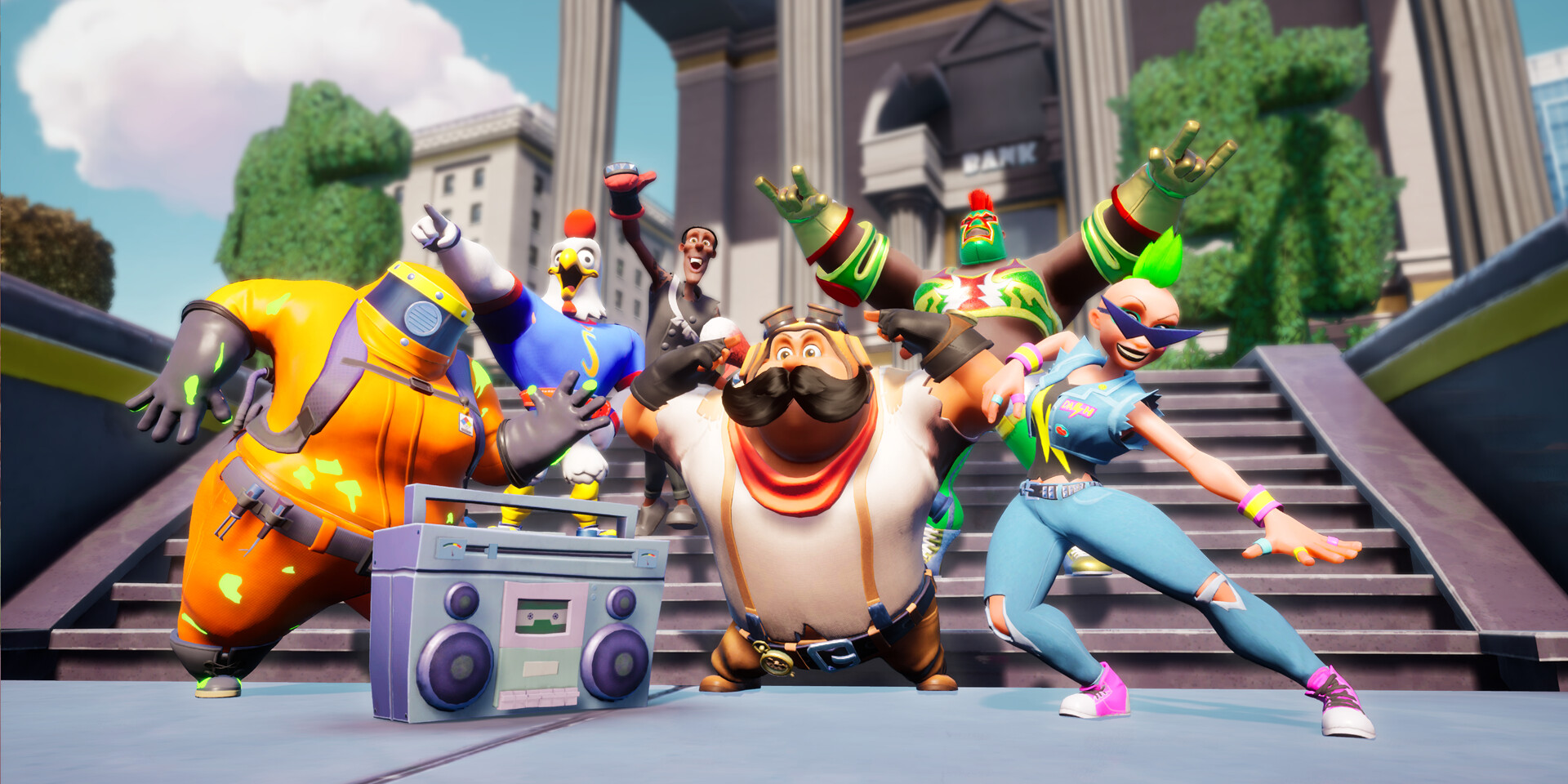 ArtStation - Rumbleverse Season 1 Announcement