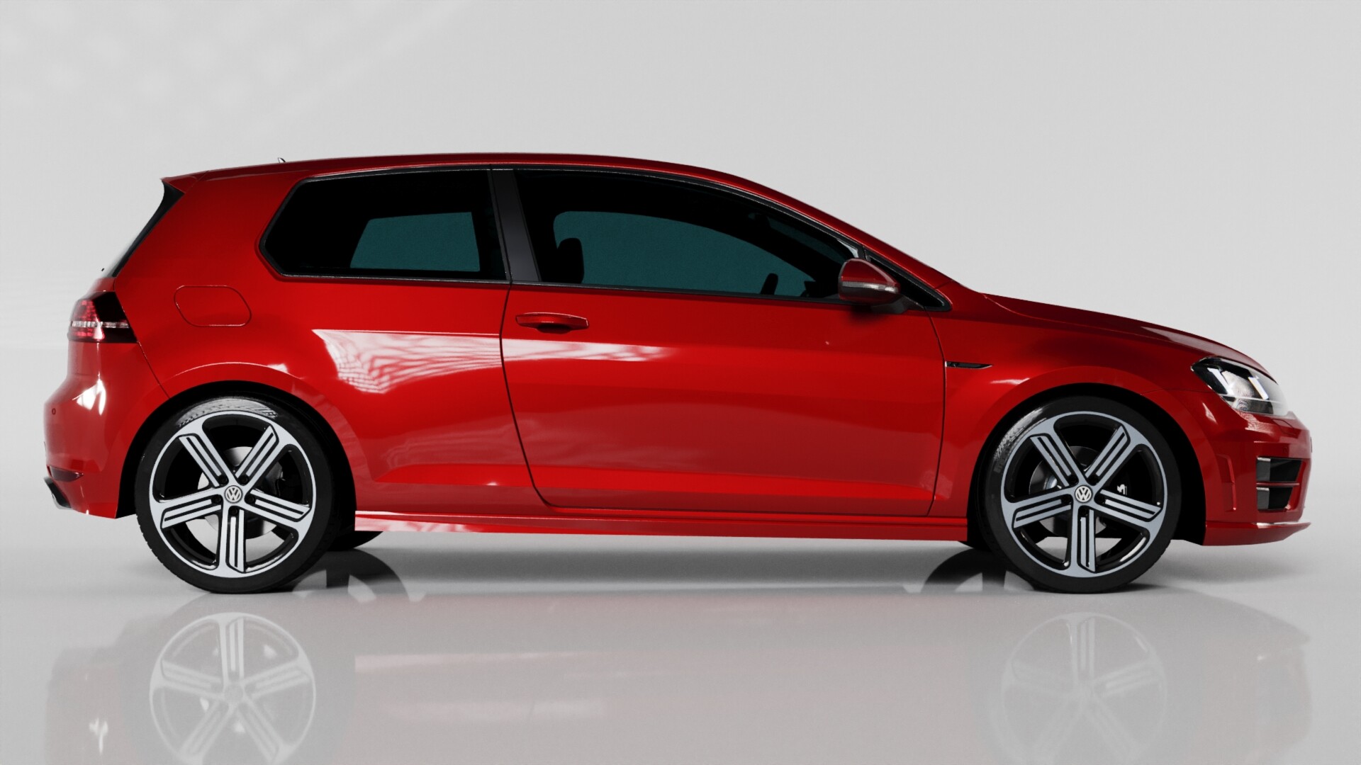 EKIE3D - 2014 VW GOLF-R MK7