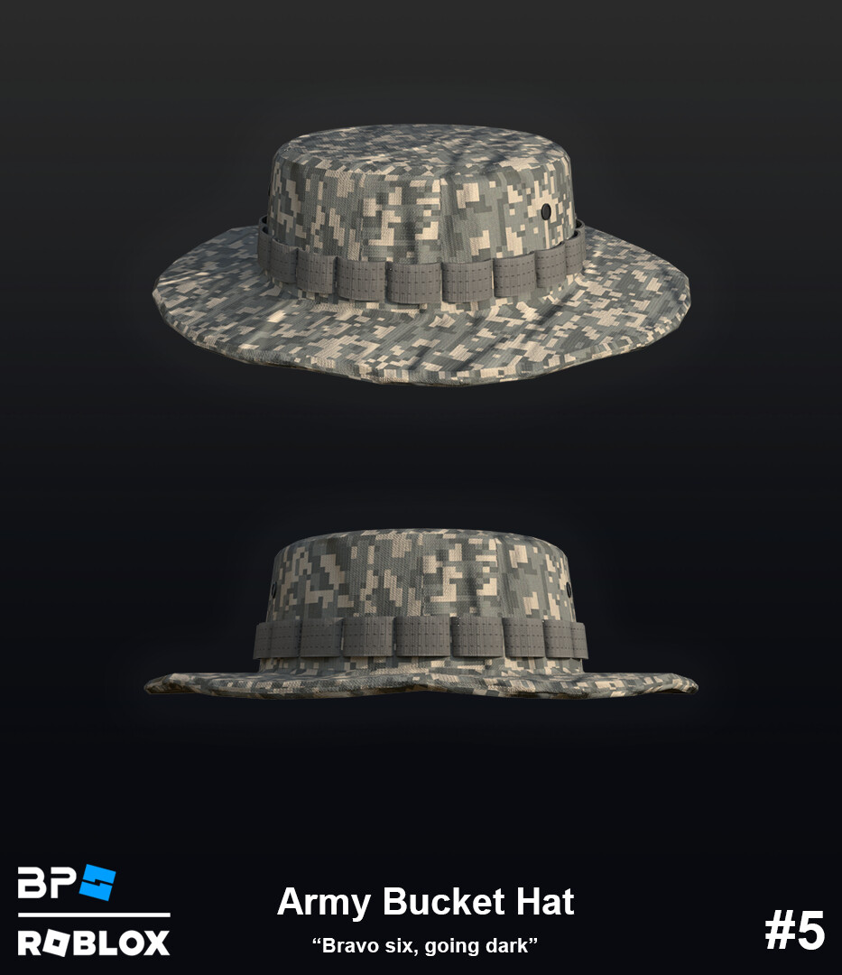 BrightParts - Army Bucket Hat UGC Concept #5