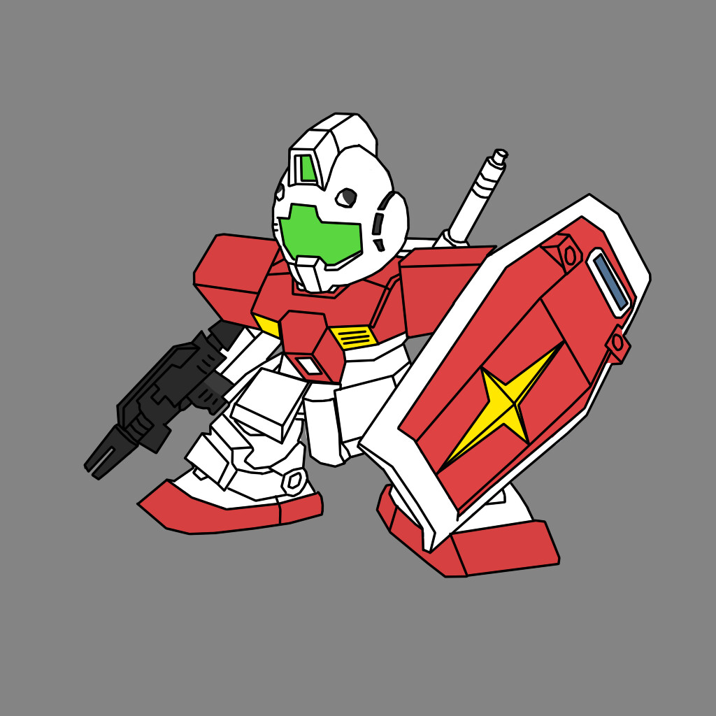 ArtStation - RGM-79 GM