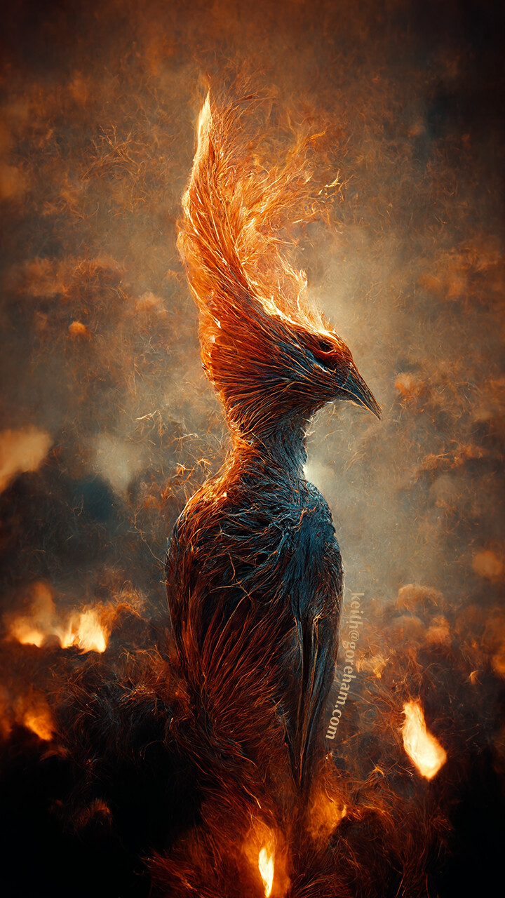ArtStation - Fiery Phoenix