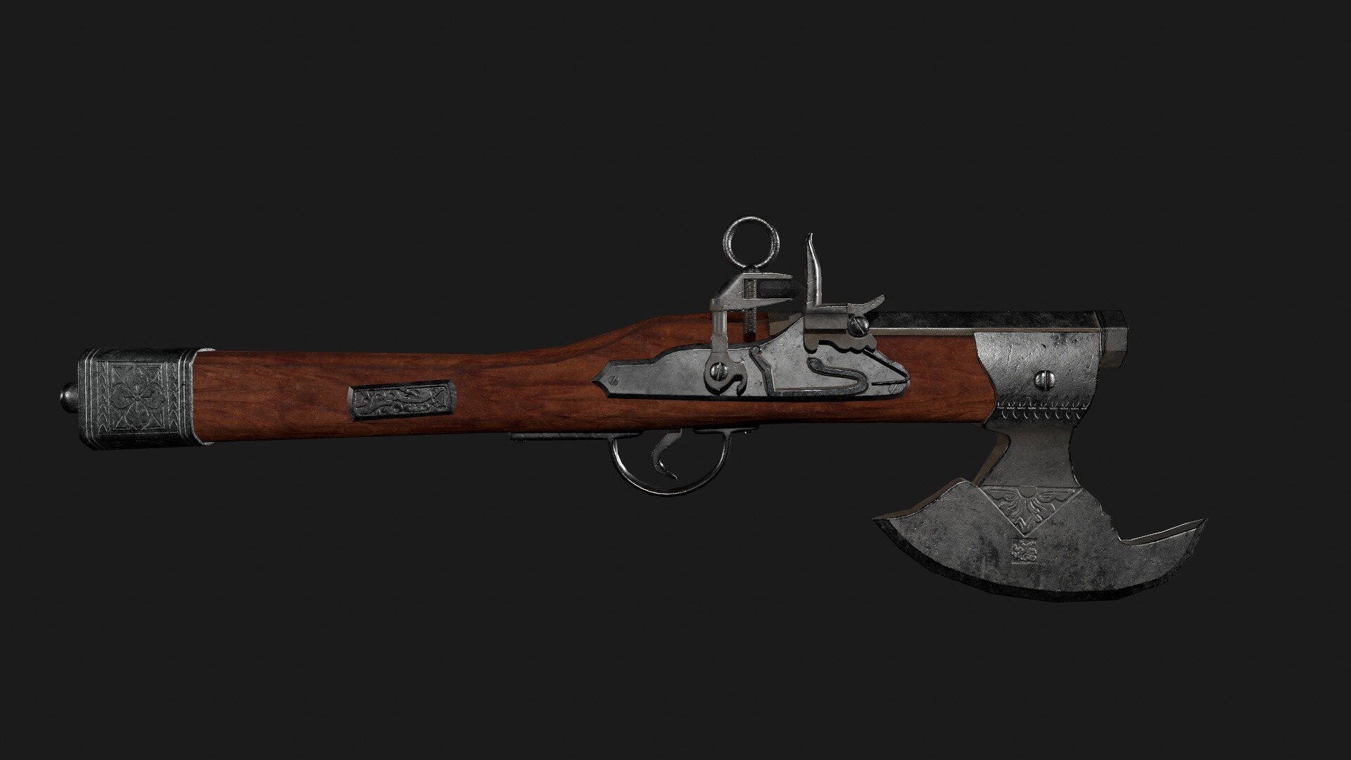 ArtStation - Axe-Pistol