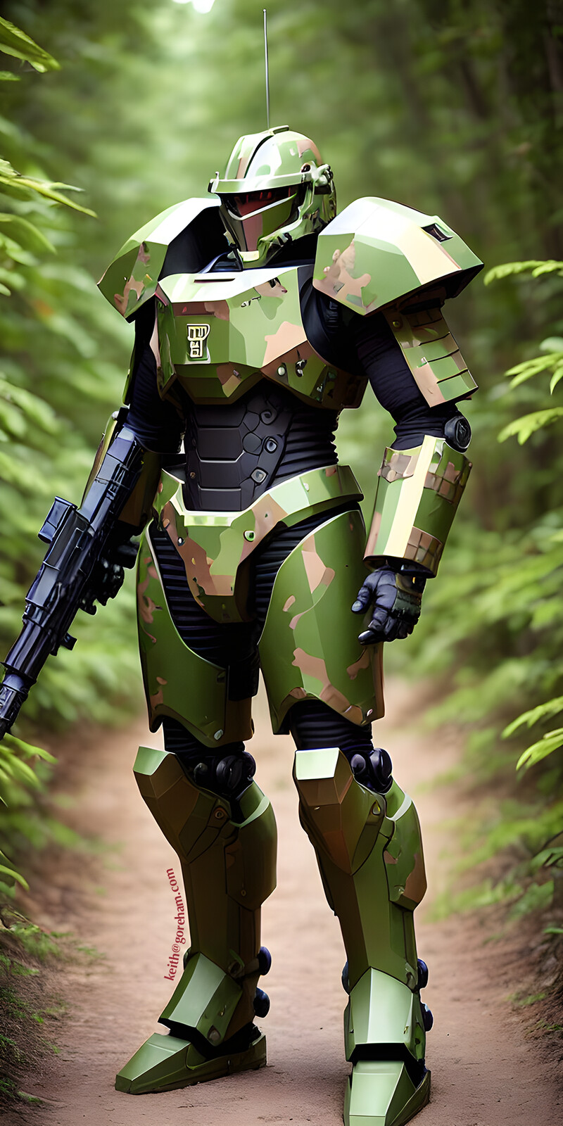 Keith Goreham - Power Armor Concepts