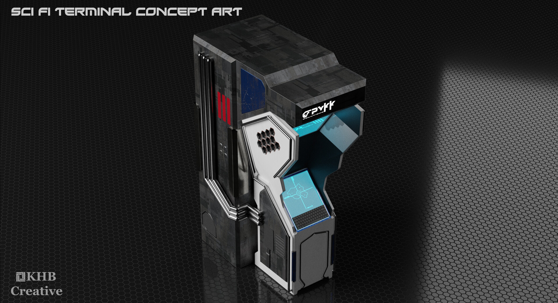 ArtStation - Sci Fi Terminal Concept Art