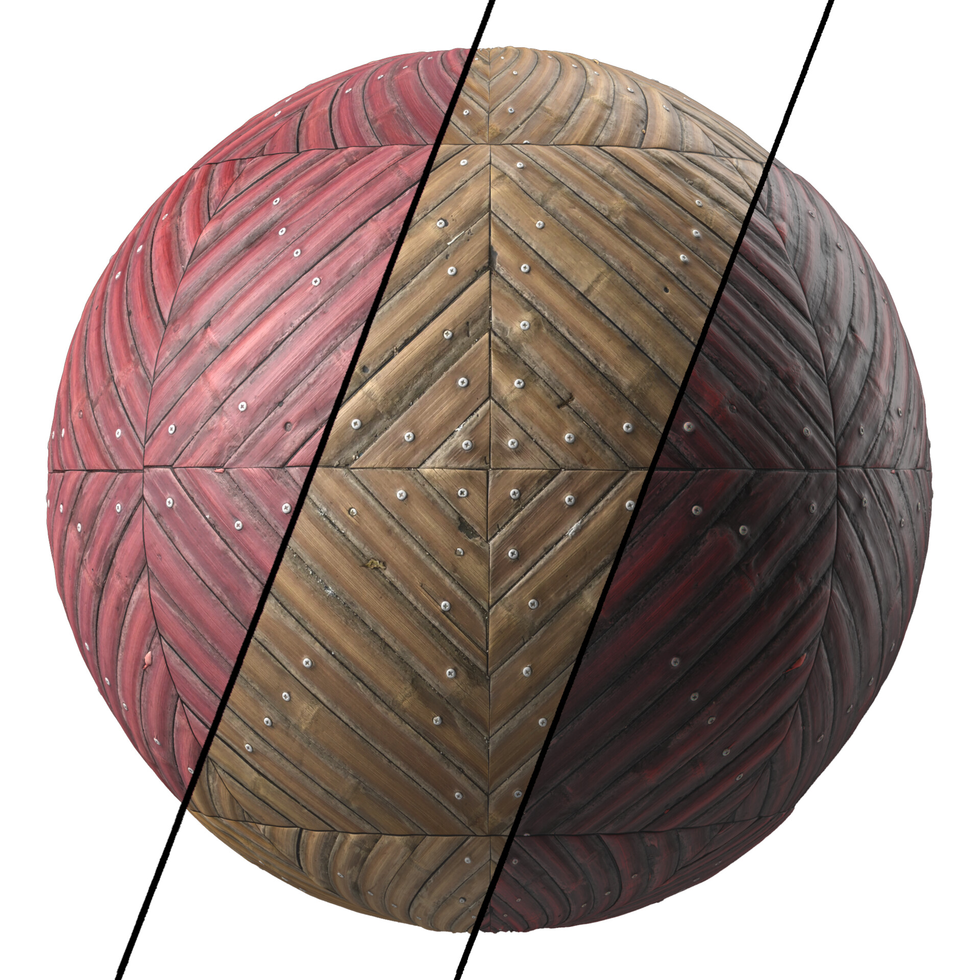 ArtStation - Wood Materials 10- Decorative Wood panel, Seamless, Pbr, 4k