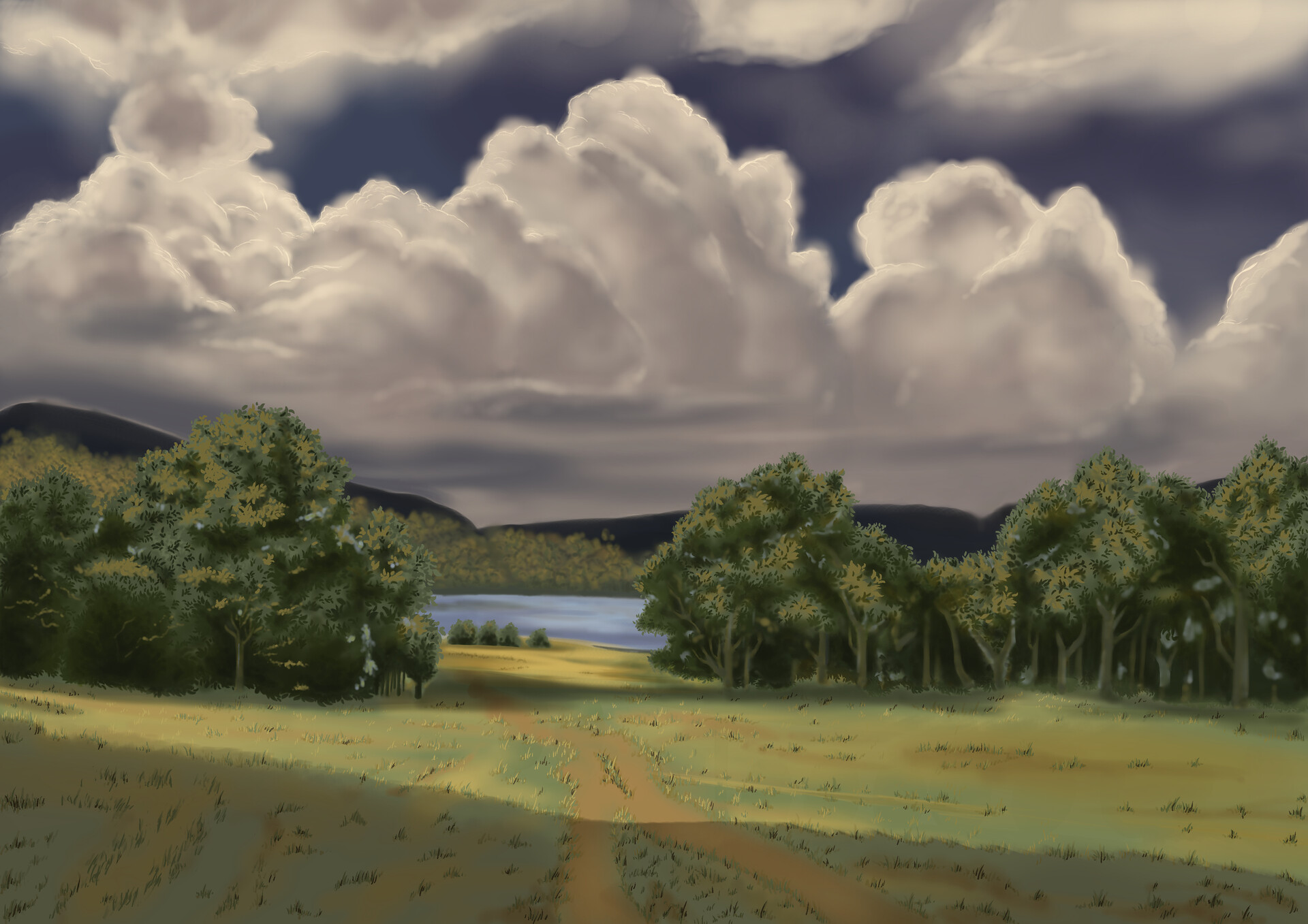 ArtStation - Clouds' study