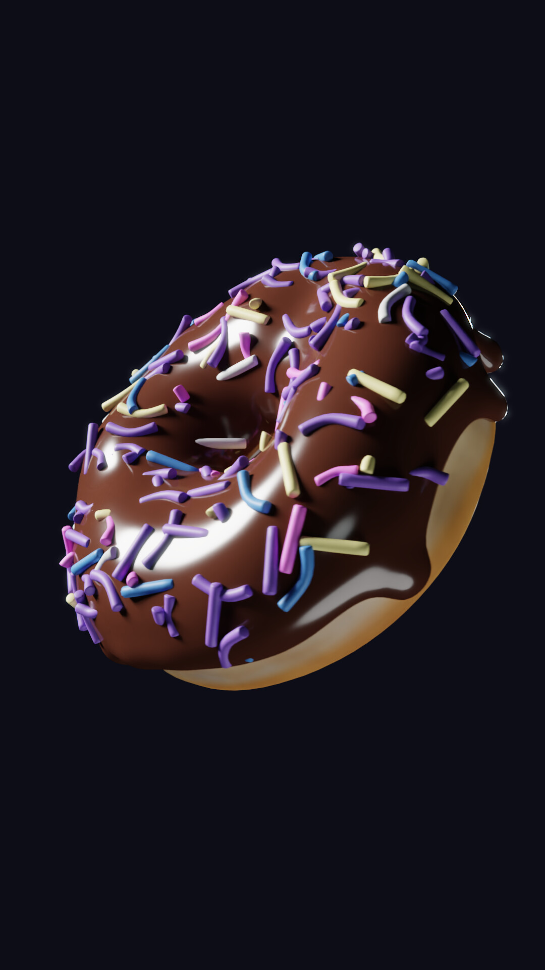 ArtStation - ChocoLava Donut