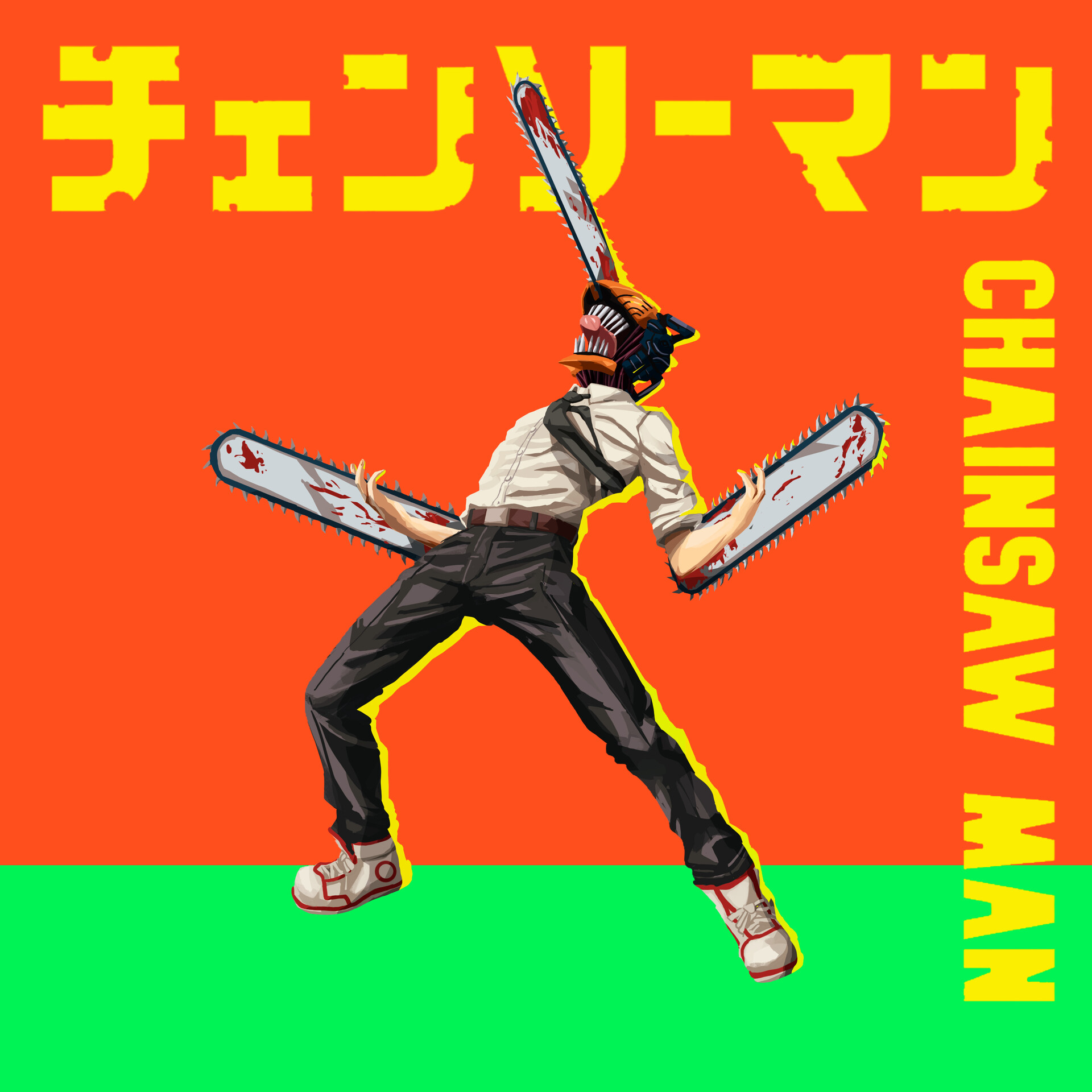 ArtStation - DENJI CHAIN SAW MAN