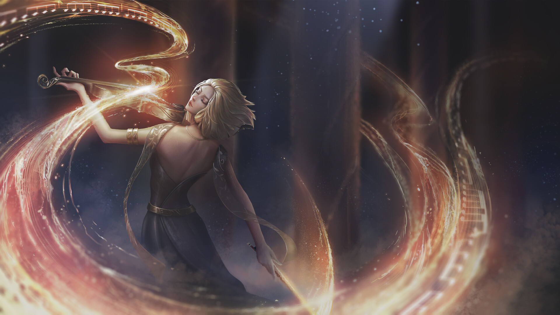 ArtStation - The violin speaks for itself