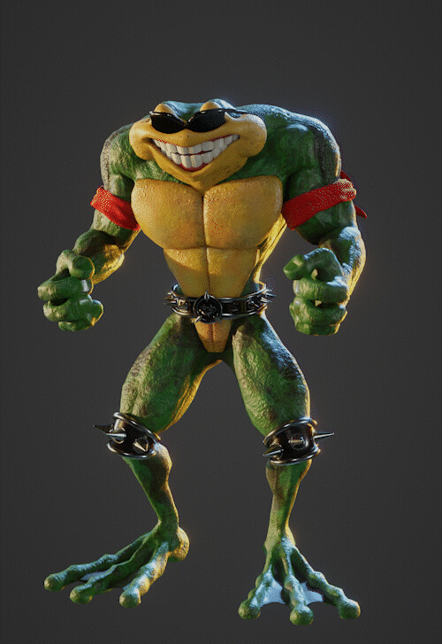 ArtStation - Battletoads 90s Style