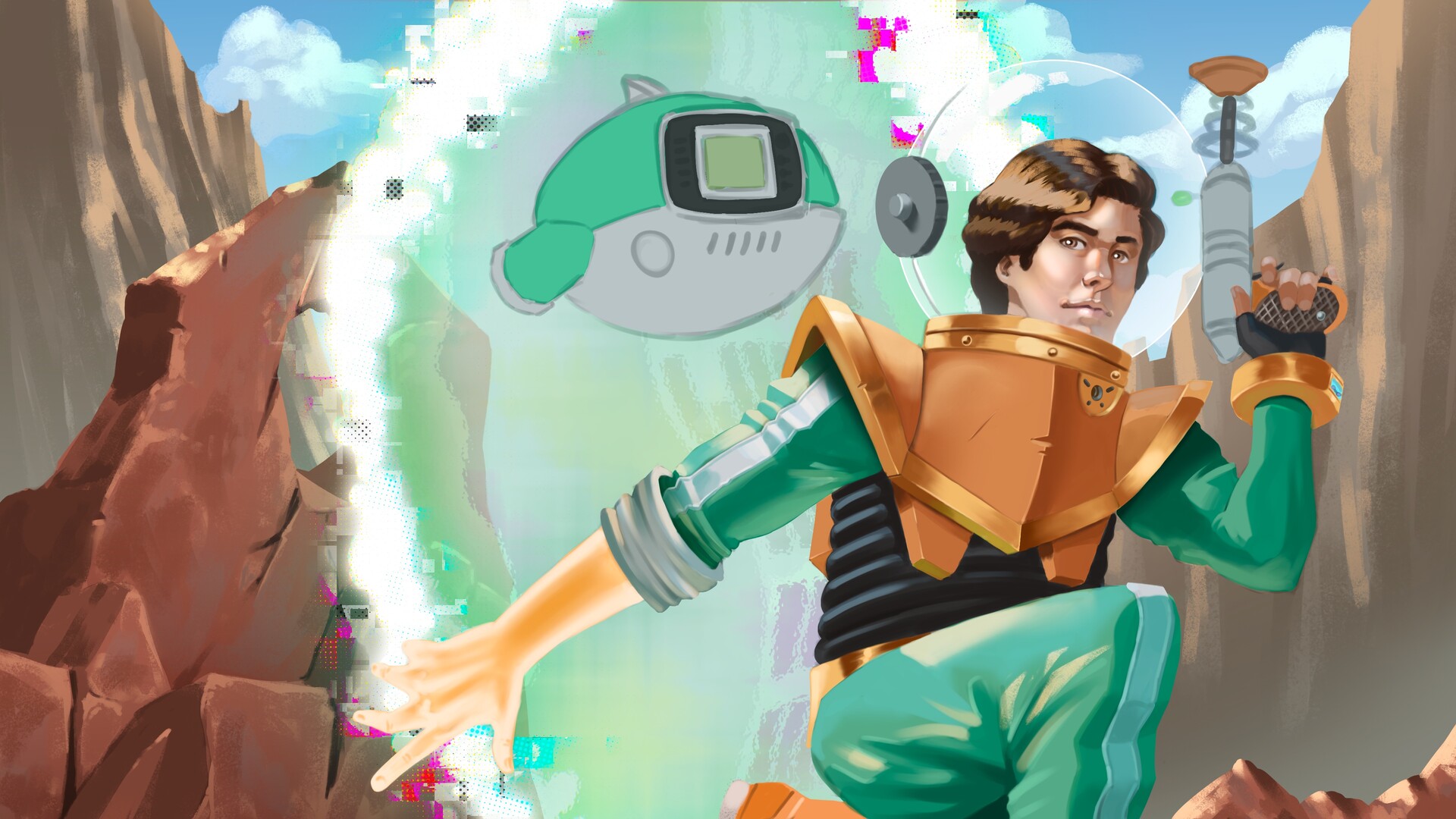 Lucas Ribeiro Illustrations - Luke, the Multiversal Traveler