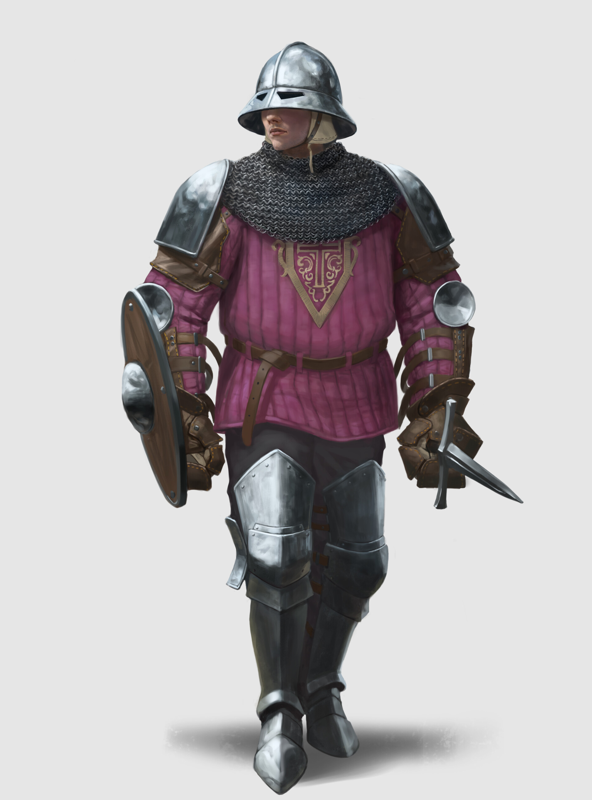 ArtStation - medieval soldier