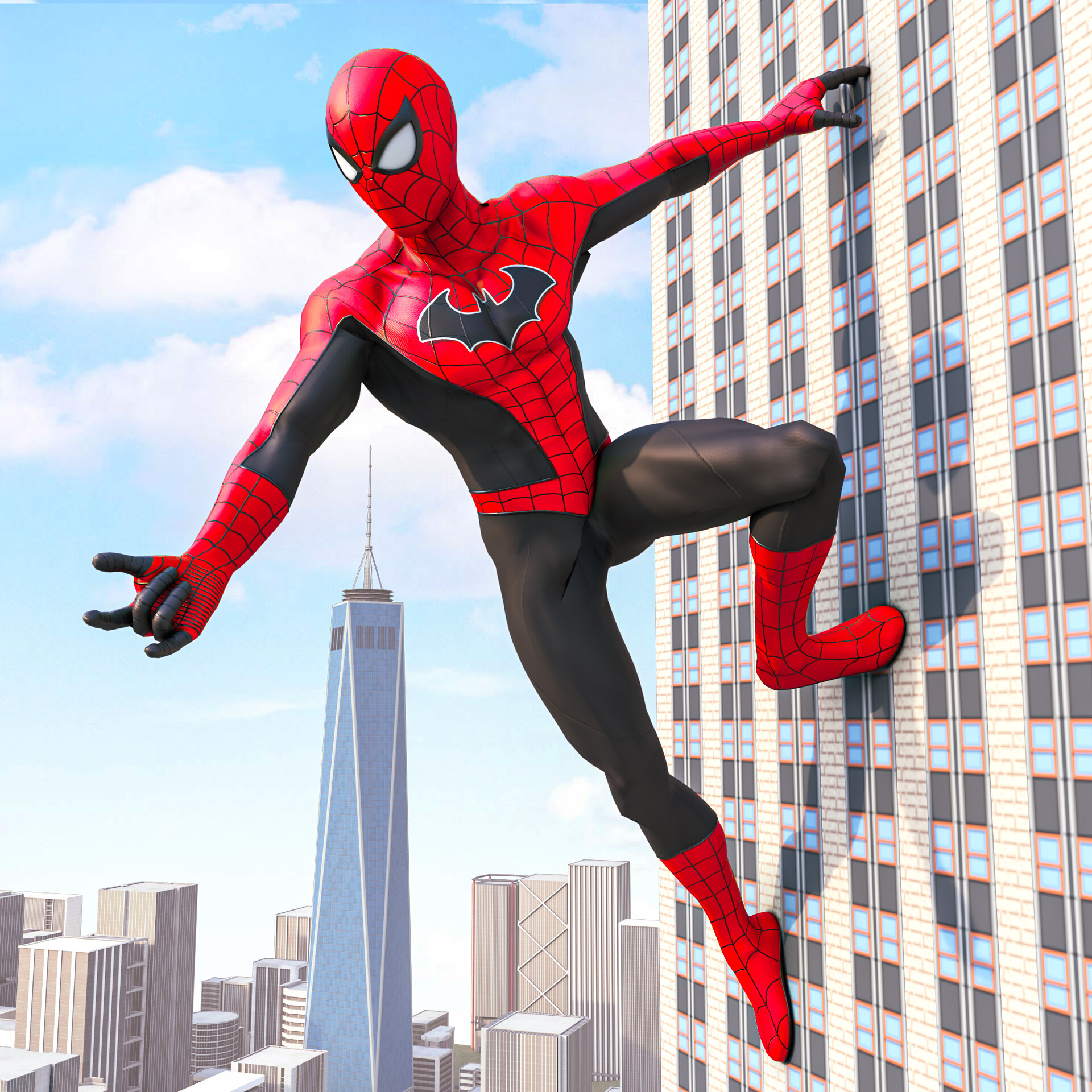 ArtStation - Spiderman Rope HEro