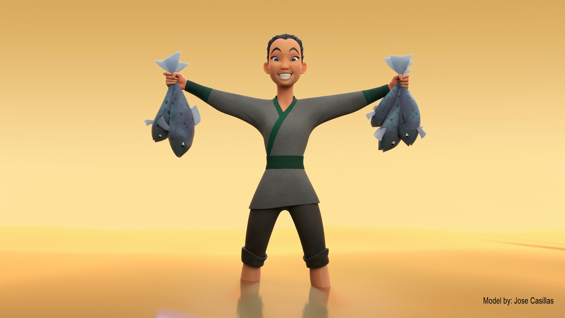 ArtStation - Mulan fanart