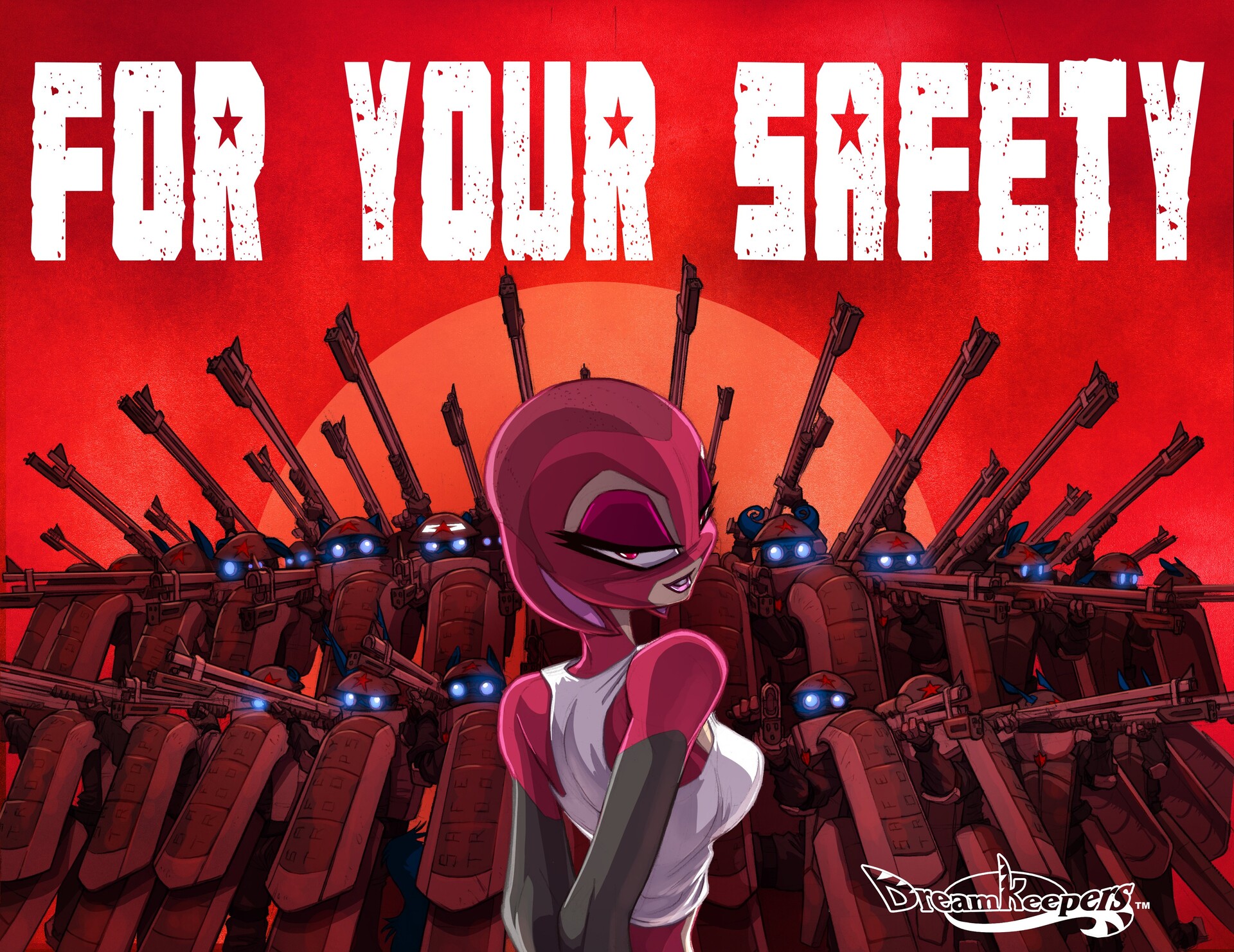 ArtStation - Tinsel Brigade- FOR YOUR SAFETY