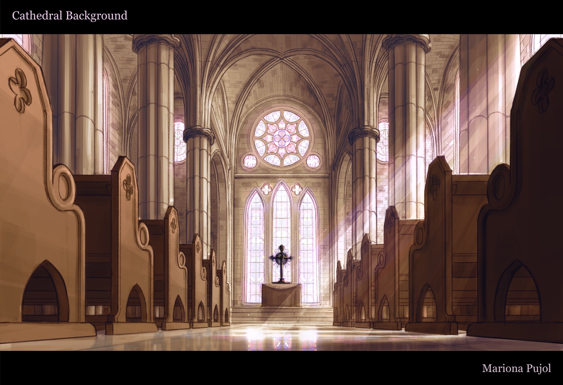 ArtStation - Cathedral Background