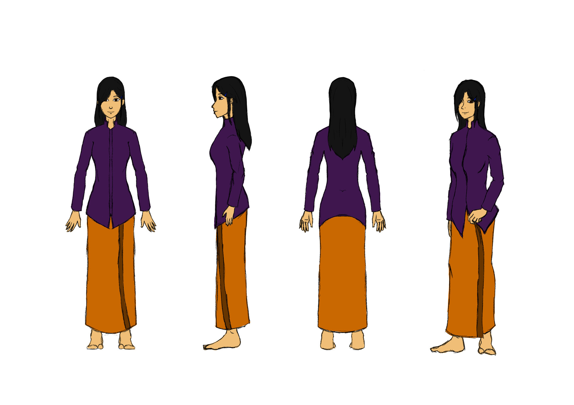 Wildan Hari Pratama - The Story of Khalifah Simple Character Sheet