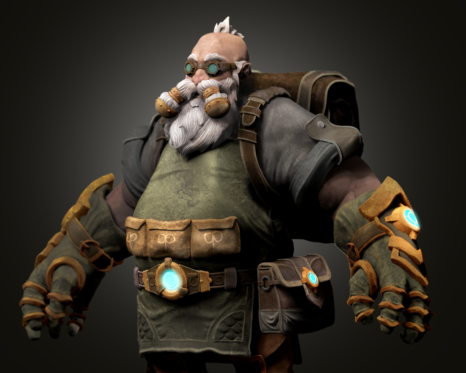 ArtStation - Fire Empire: Hans Dwarf