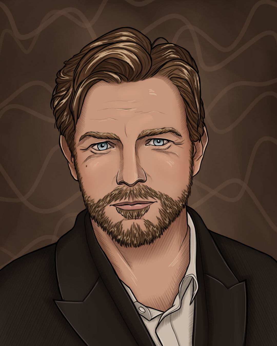 ArtStation - The Portrait of Ewan MacGregor
