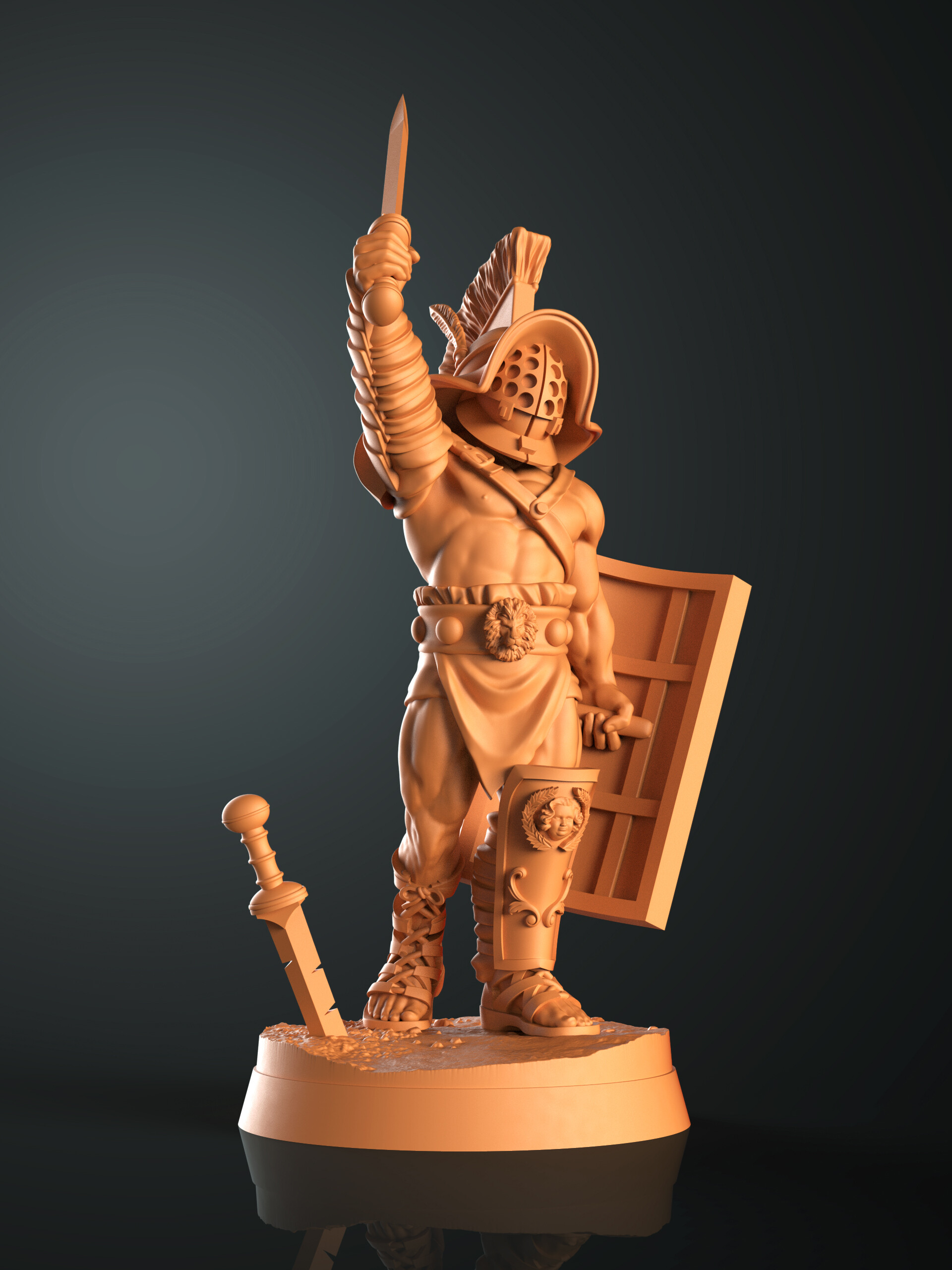 ArtStation - Murmillo - JUGULA miniature