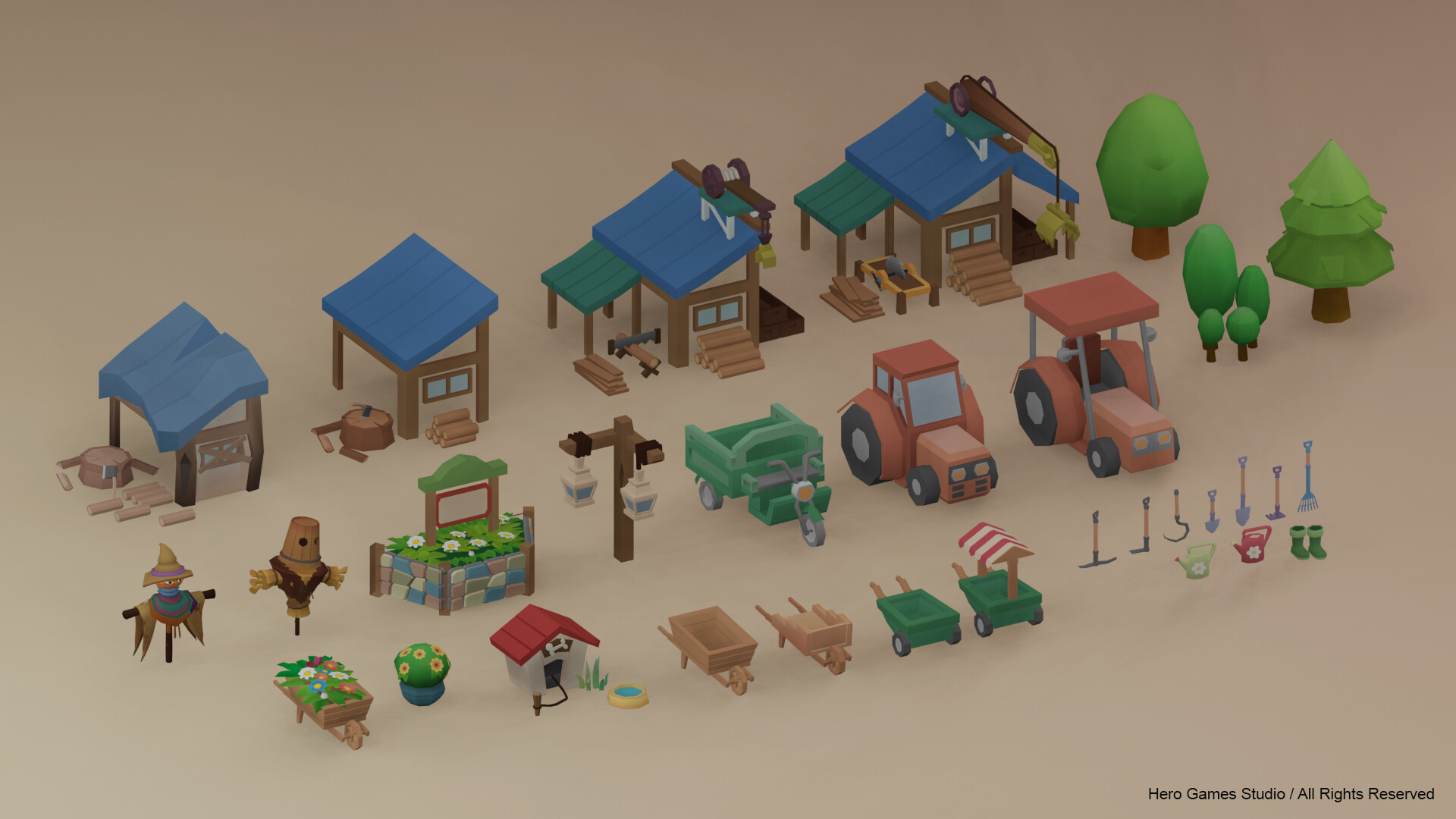 ArtStation - Farm Prop