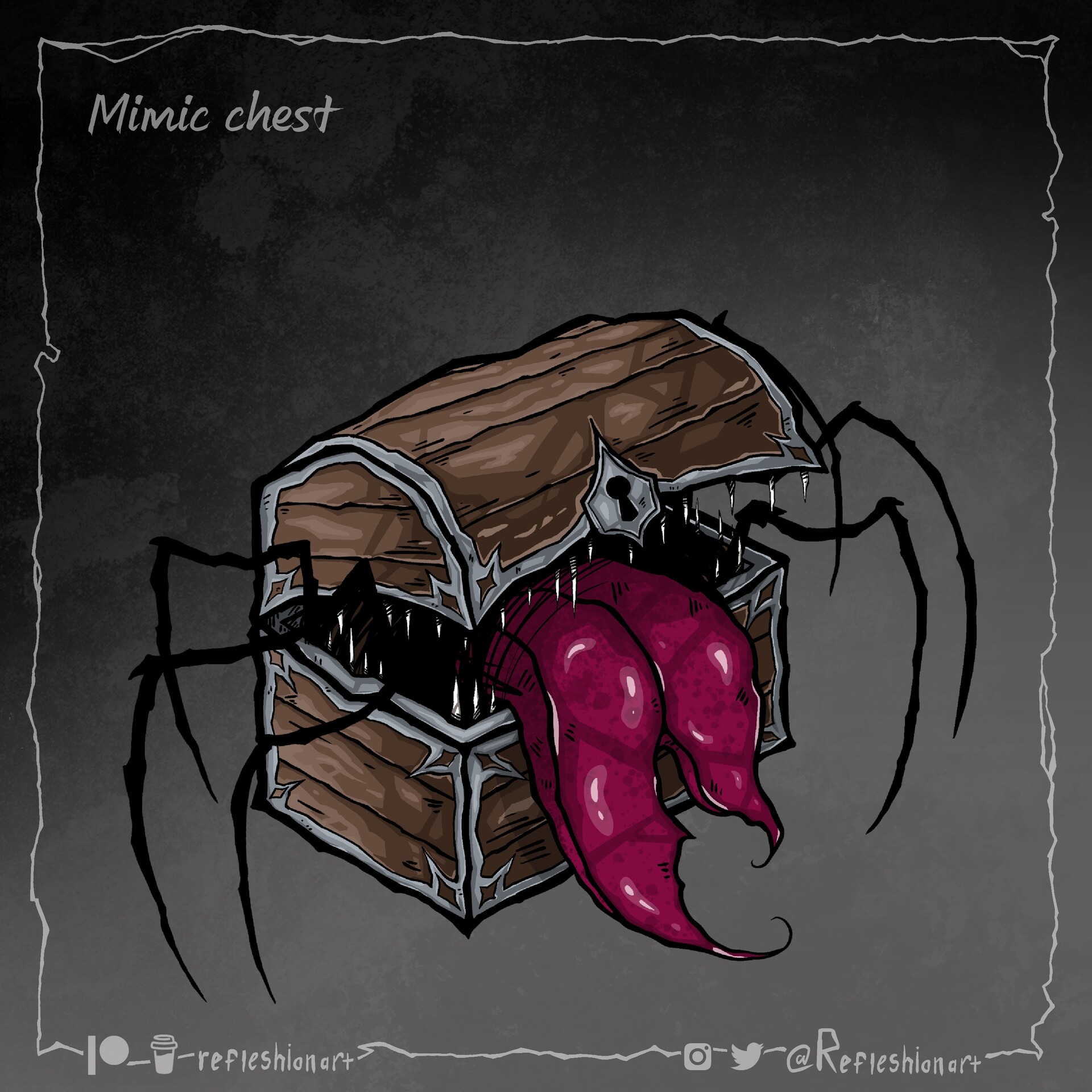 ArtStation - Mimic Chest ArtStation - Mimic Chest