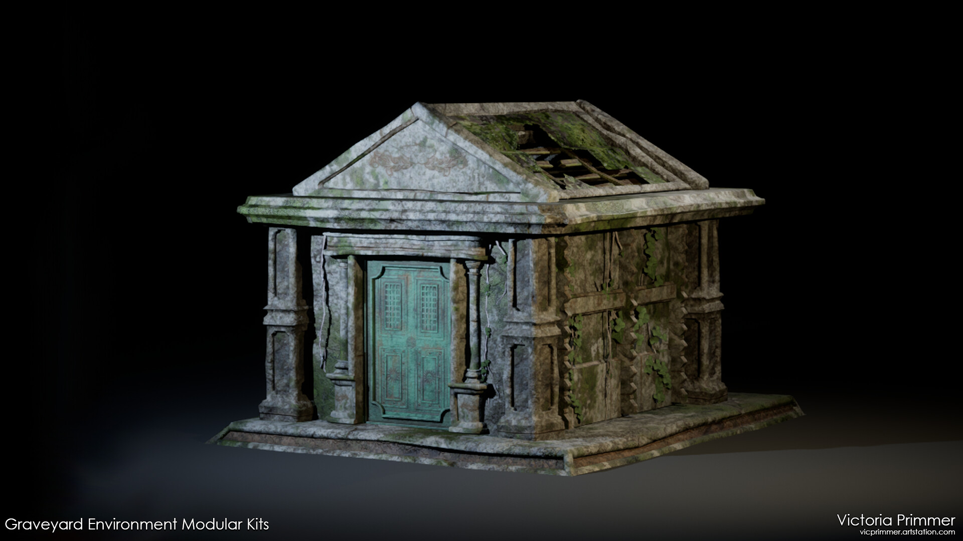 ArtStation - Mausoleum Modular Kit