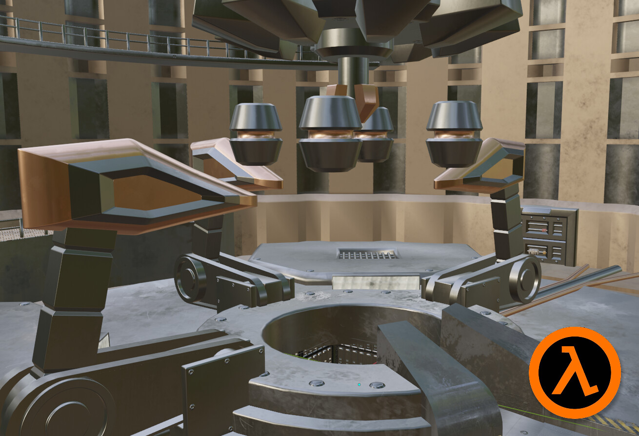 ArtStation - Half life: Test Chamber