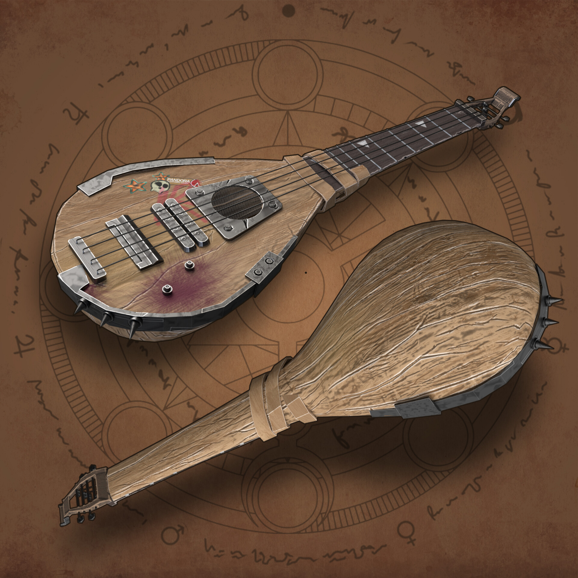 ArtStation - Stilized LUTE