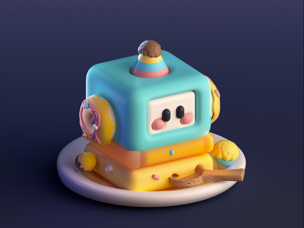 ArtStation - cake