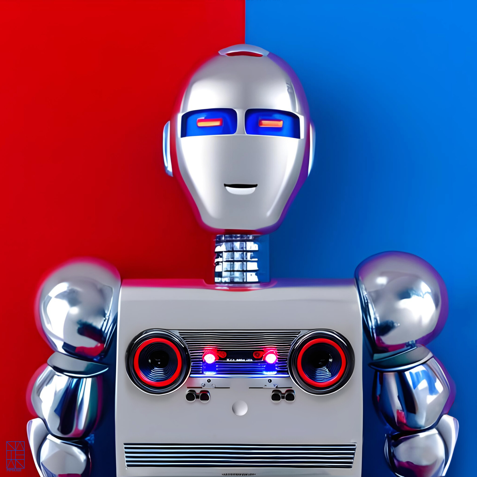 ArtStation - Red and Blue