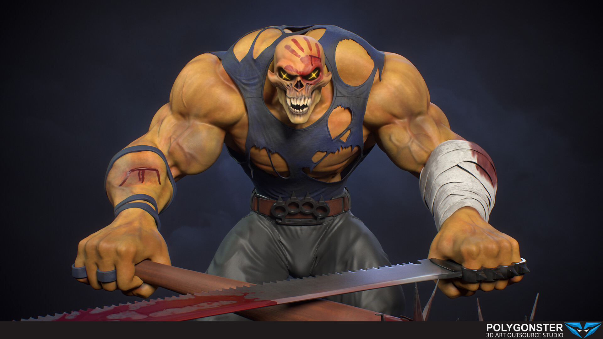 Polygonster Studio - Knucklehead