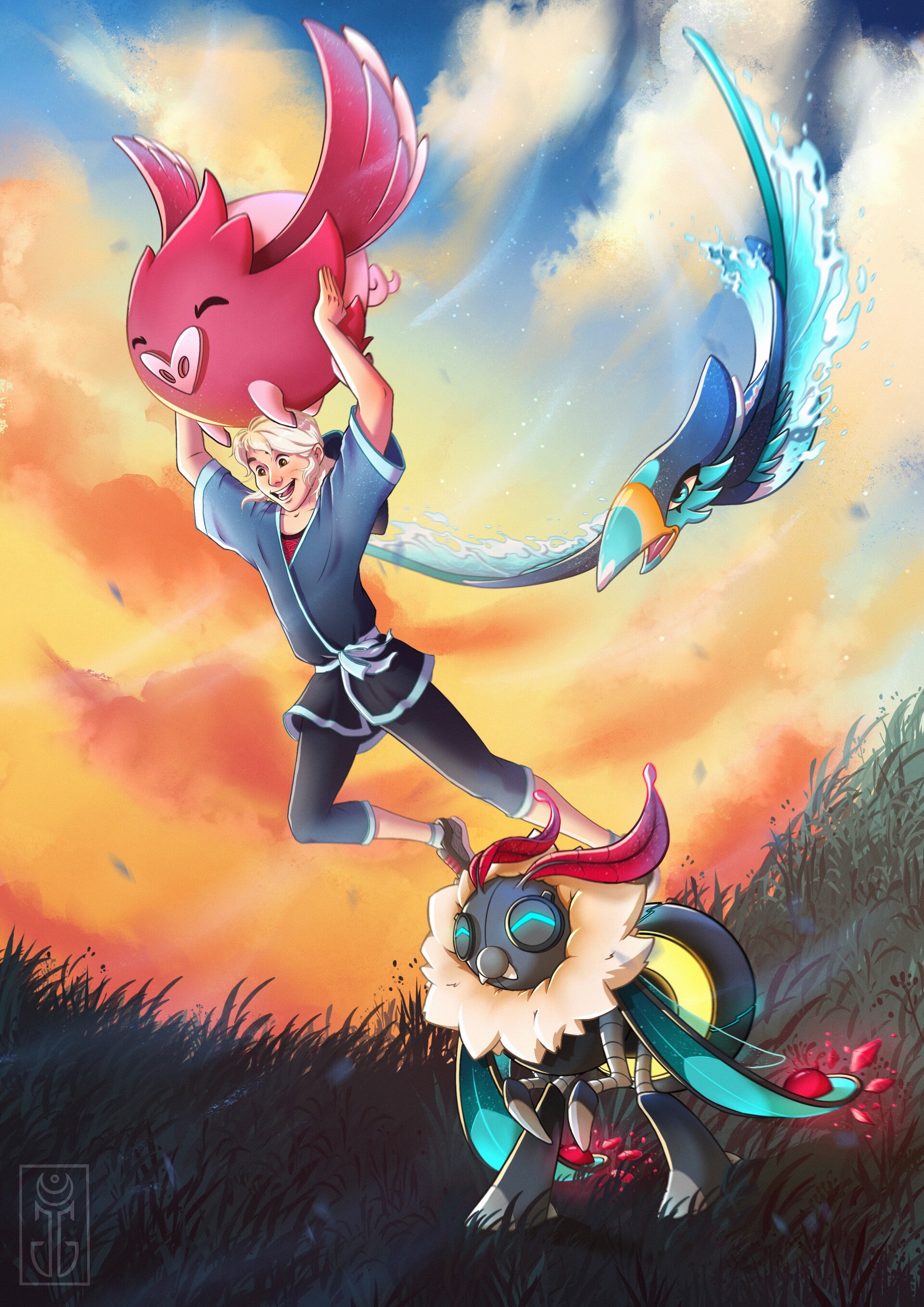 ArtStation - Temtem Trainer - Yoonby